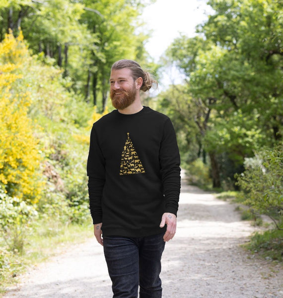 Mens Animal Tree Christmas Jumper – WVSshop